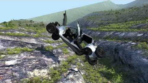 Cliff Tumble : la nouvelle video de BeamNG | Crashs-Tests.fr
